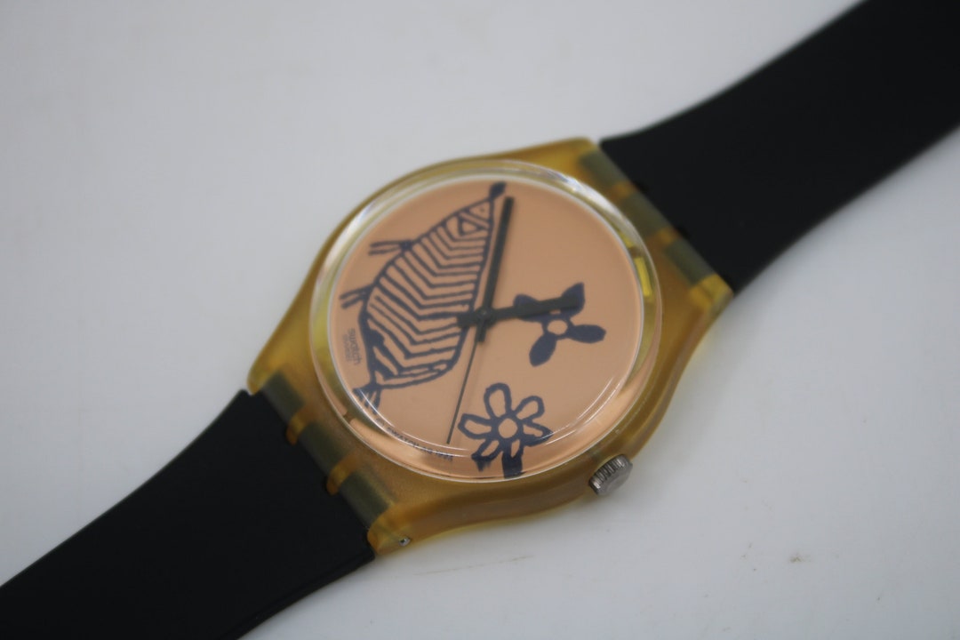 1993 Vintage Gents Swatch 'sketch' GP106, New Old Stock, Unused ...
