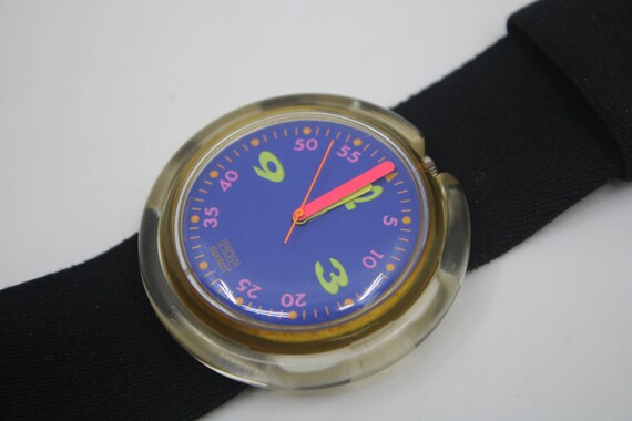 1991, Swatch, PopSwatch, 'Running', PWP100, good, use… - Gem