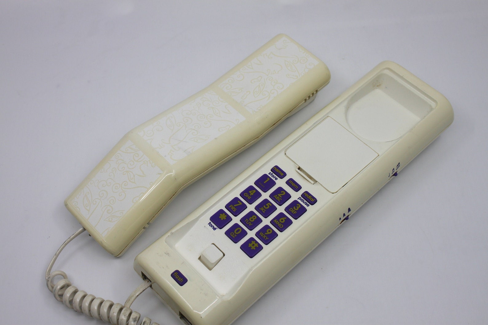 1980s Swatch Original Twinphone, Unique and Very Collectible, White ...