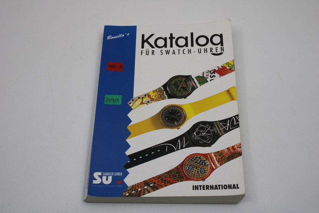 RARE Swatch Watch Collectors Guide - 1983 - 1993 - Nice, USED Condition ...