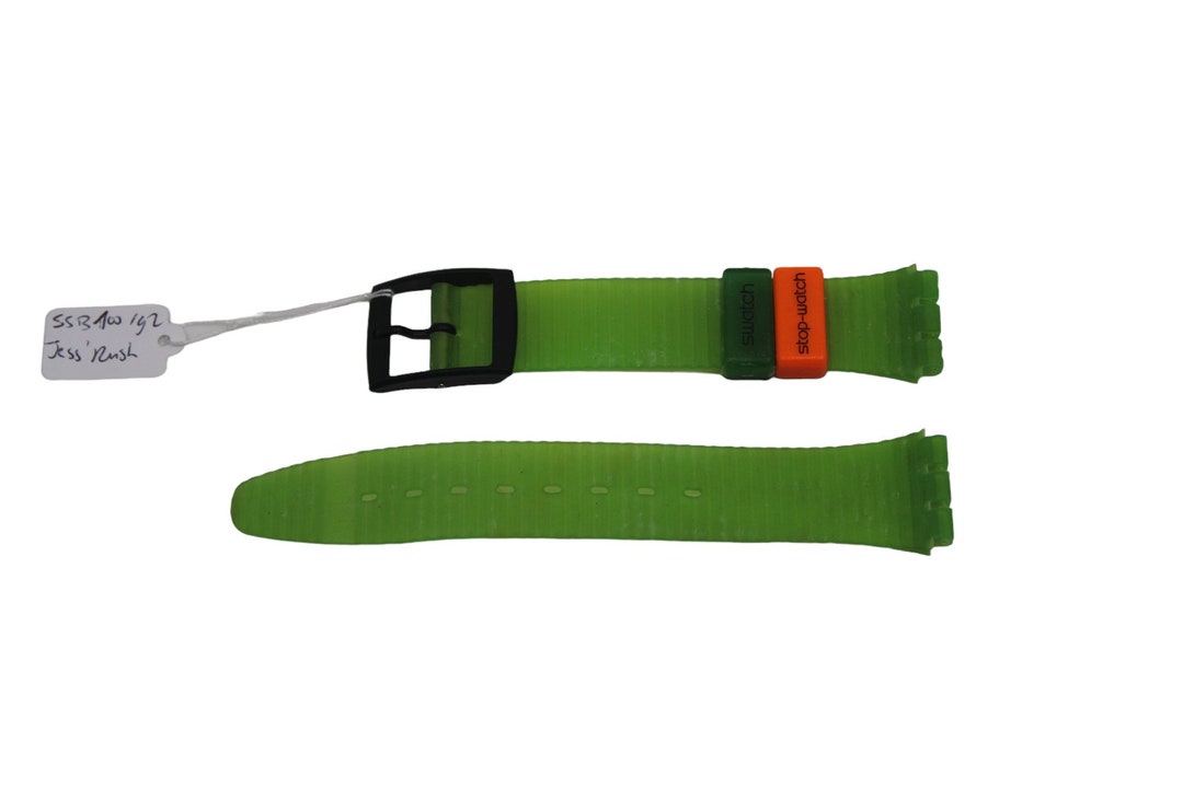 1992, Vintage Swatch Strap, 'jess' Rush', SSB100, Gents, USED, Worn - Etsy