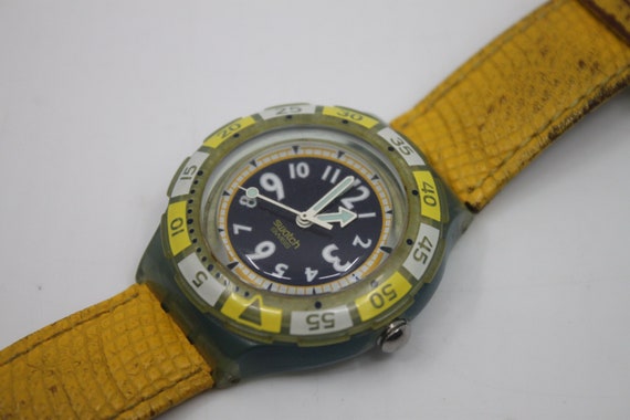 1995 Early Vintage Swatch Scuba 'Gold Fish Goldfish' … - Gem