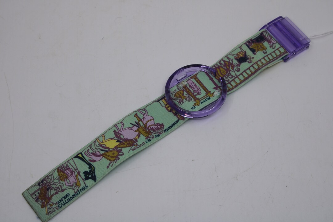 1992 UNWORN Vintage Shop Dummy Pop Swatch Strap + Ring, 'lancelot ...