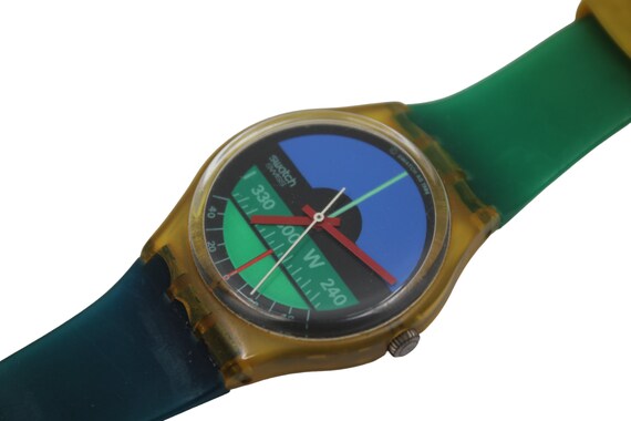 1986 Vintage Gents Swatch 'Nautilus' GK102, working … - Gem