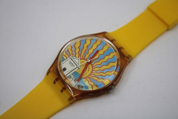 1993 Vintage Gents Swatch, 'Il Poeta', GP107, NO box… - Gem