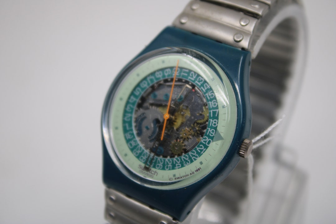 1992 Vintage Gents Swatch 'steel Lite' GG403/404, It is in a Nice, Used ...
