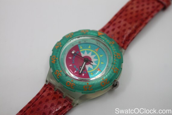 1993 Vintage Swatch Scuba 'Tipping Compass' SDK111, G… - Gem