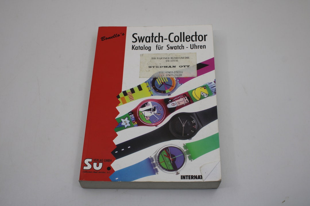 RARE Swatch Watch Collectors Guide - 1983 - 1997 - Nice, USED Condition ...