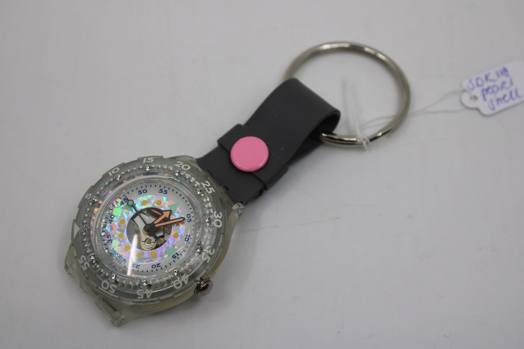 Unique, Vintage Swatch Keychain, SDK118, 1994, 'pearl Shell', Made From ...