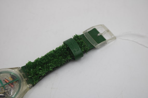 Vintage Gents Swatch 'Garden Turf' SKZ103, NEW OLD S… - Gem