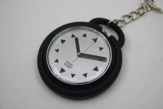 Unique, Vintage Swatch Keychain, PWB174, 1994, Tri-An… - Gem