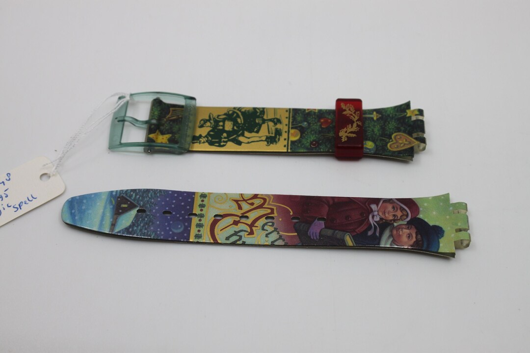 1995, Vintage Swatch Strap, Christmas Special, 'magic Spell', GZ148 ...