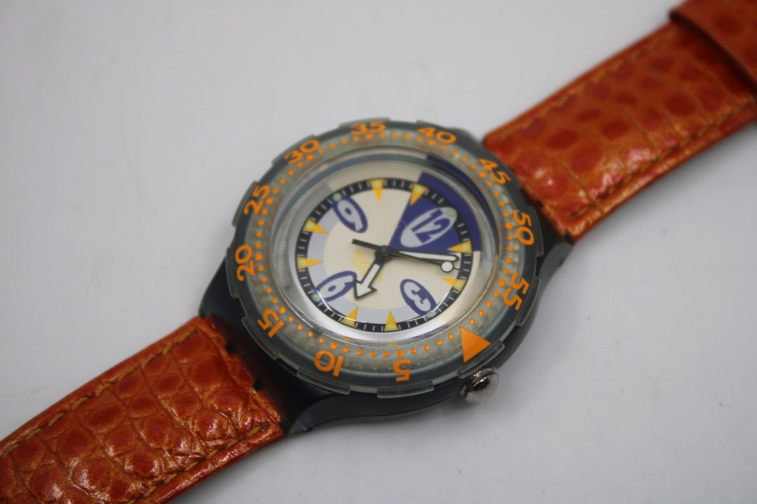 1994, Vintage Swatch Scuba 'starflash' SDM103, NO Original Box, in Near ...