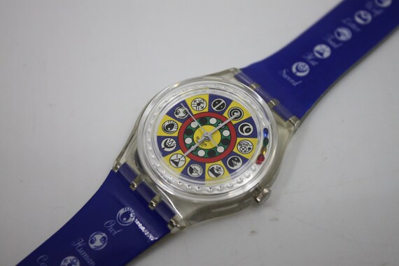 1996 Vintage Gents Swatch 'Oracolo' GZ151, UNUSED an… - Gem