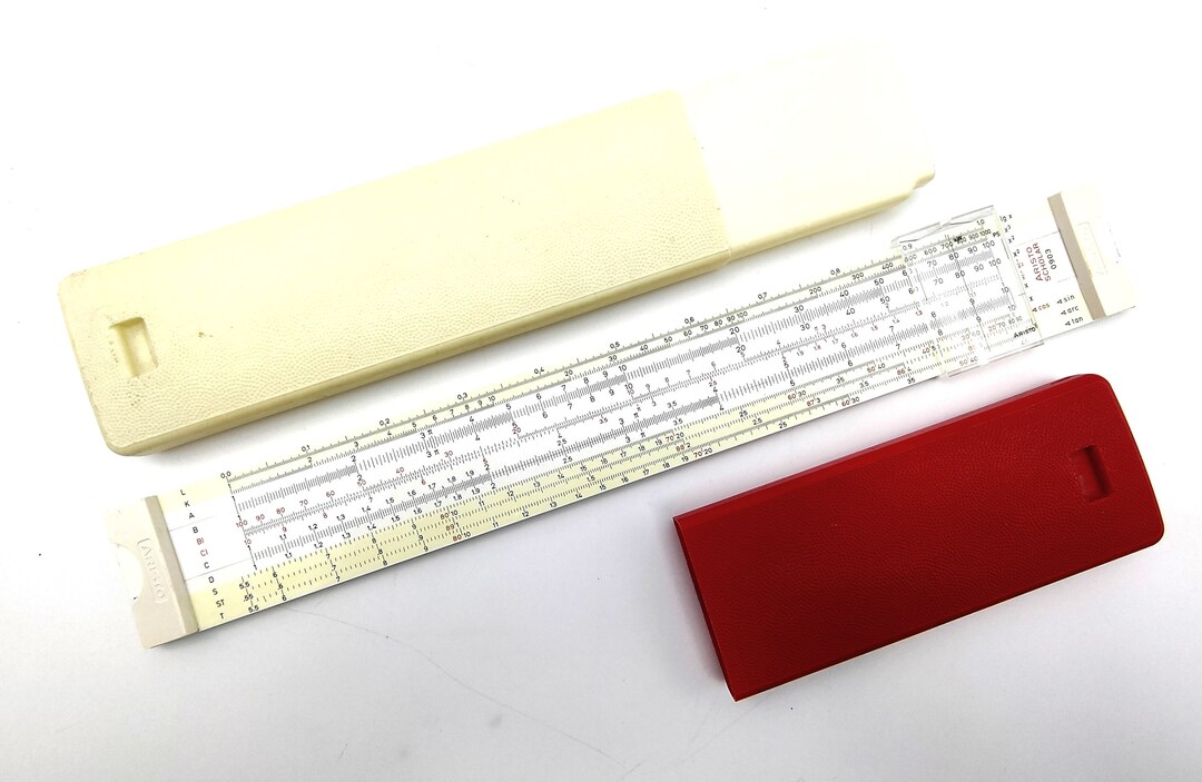 Vintage Logarithmic Slide Ruler Germany 1960's - Etsy