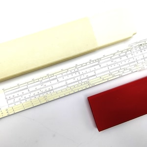 Vintage Logarithmic Slide Ruler Germany 1960's - Etsy