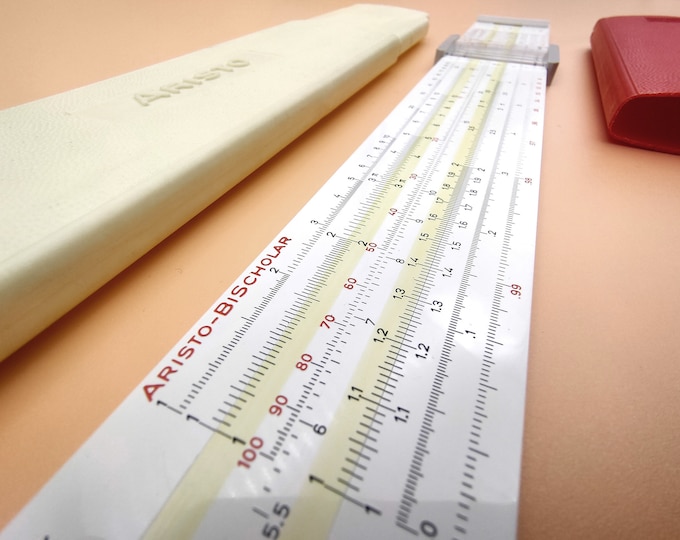 Vintage Logarithmic Slide Ruler - Germany 1960's - Etsy