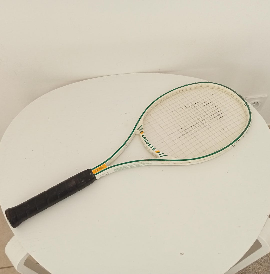 Vintage Lacoste Tennis Racket From the 80s - Etsy