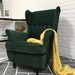 Strandmon Cover, Ikea Strandmon Wing Chair Cover, Strandmon Slipcover ...