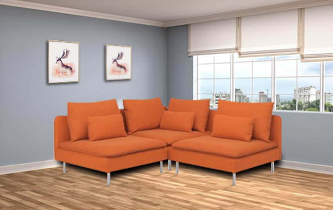 Soderhamn Cover, Ikea Soderhamn 3 Seats Corner Section Sofa Cover ...