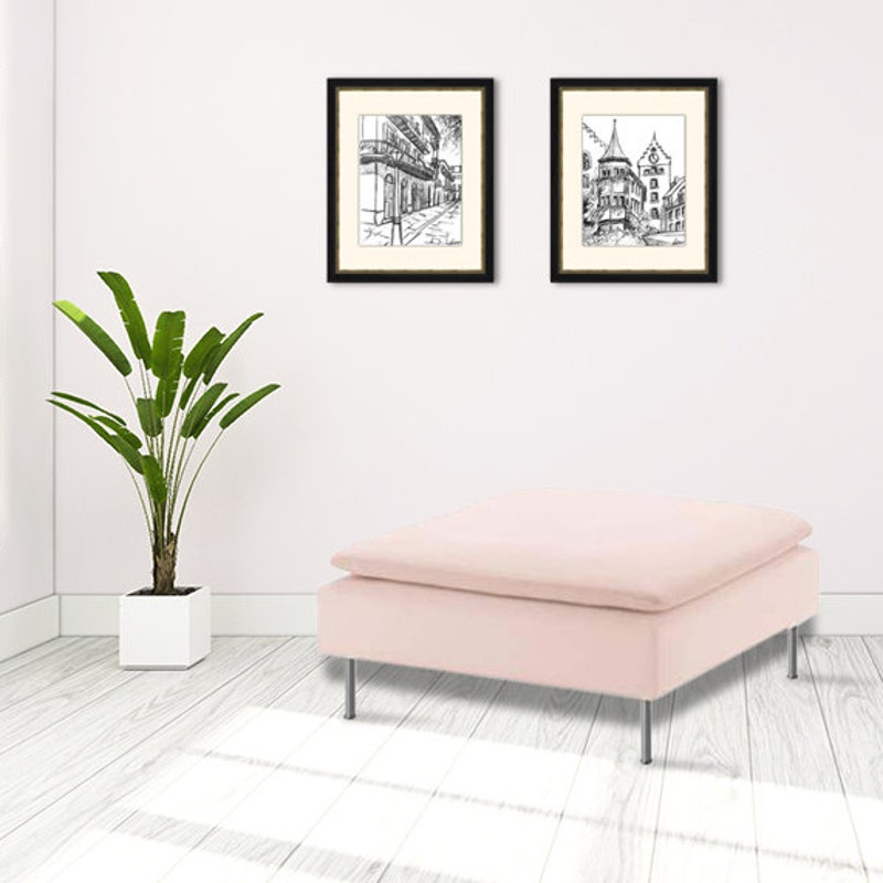 Ottoman Cover - Etsy