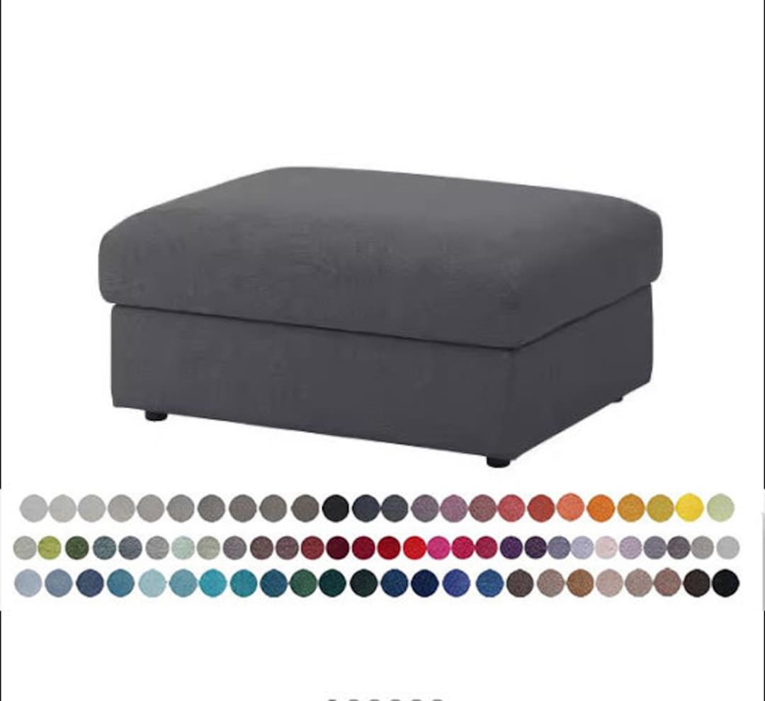 Ikea FINNALA Ottaman Cover, Finnala Footstool Cover, Finnala ...