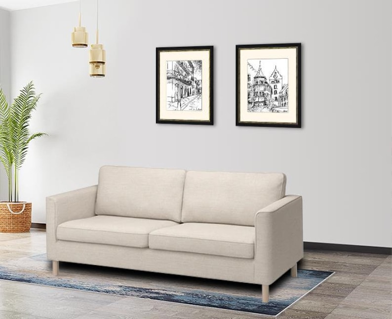 PARUP 3 Seat Sofa Cover Ikea PARUP Parup Coverparup 3 - Etsy