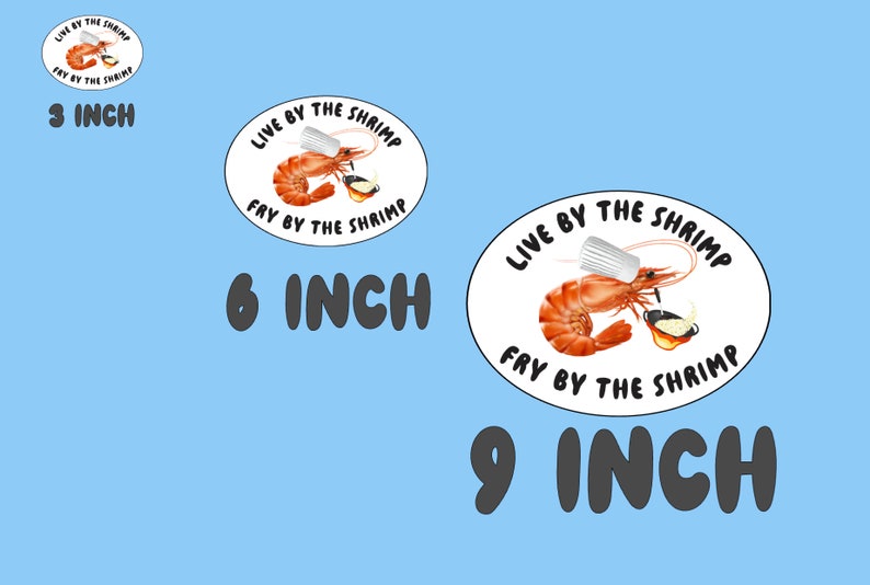 Shrimp Fried Rice Meme Sticker Funny Bumper Sticker Laptop Computer ...