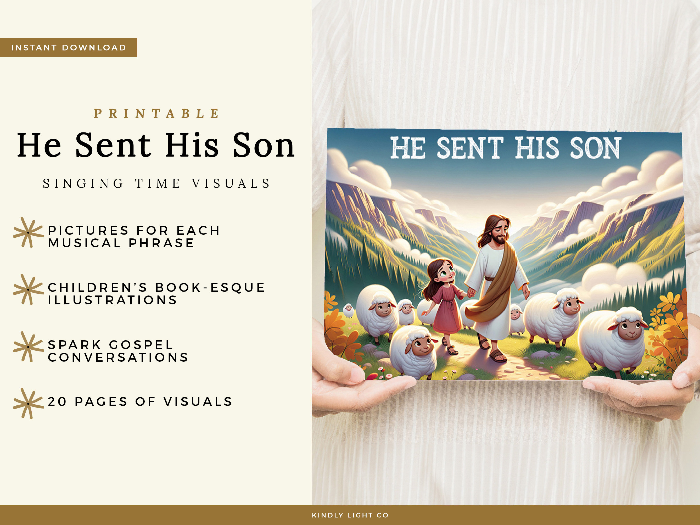 He Sent His Son Primary Singing Time | the Church of Jesus Christ of ...