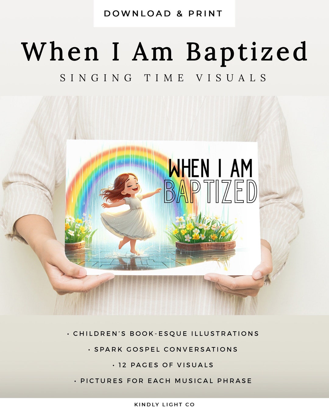 When I Am Baptized Primary Singing Time | the Church of Jesus Christ of ...