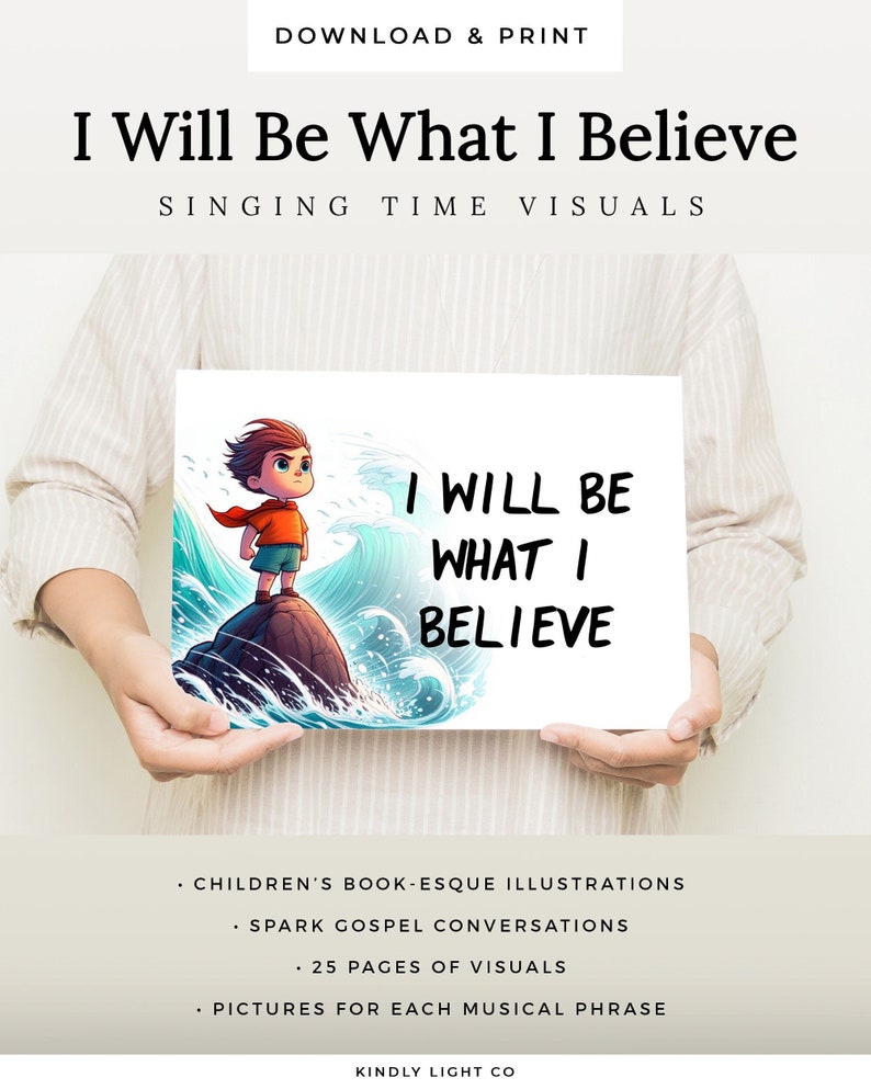 I Will Be What I Believe Primary Singing Time | the Church of Jesus ...