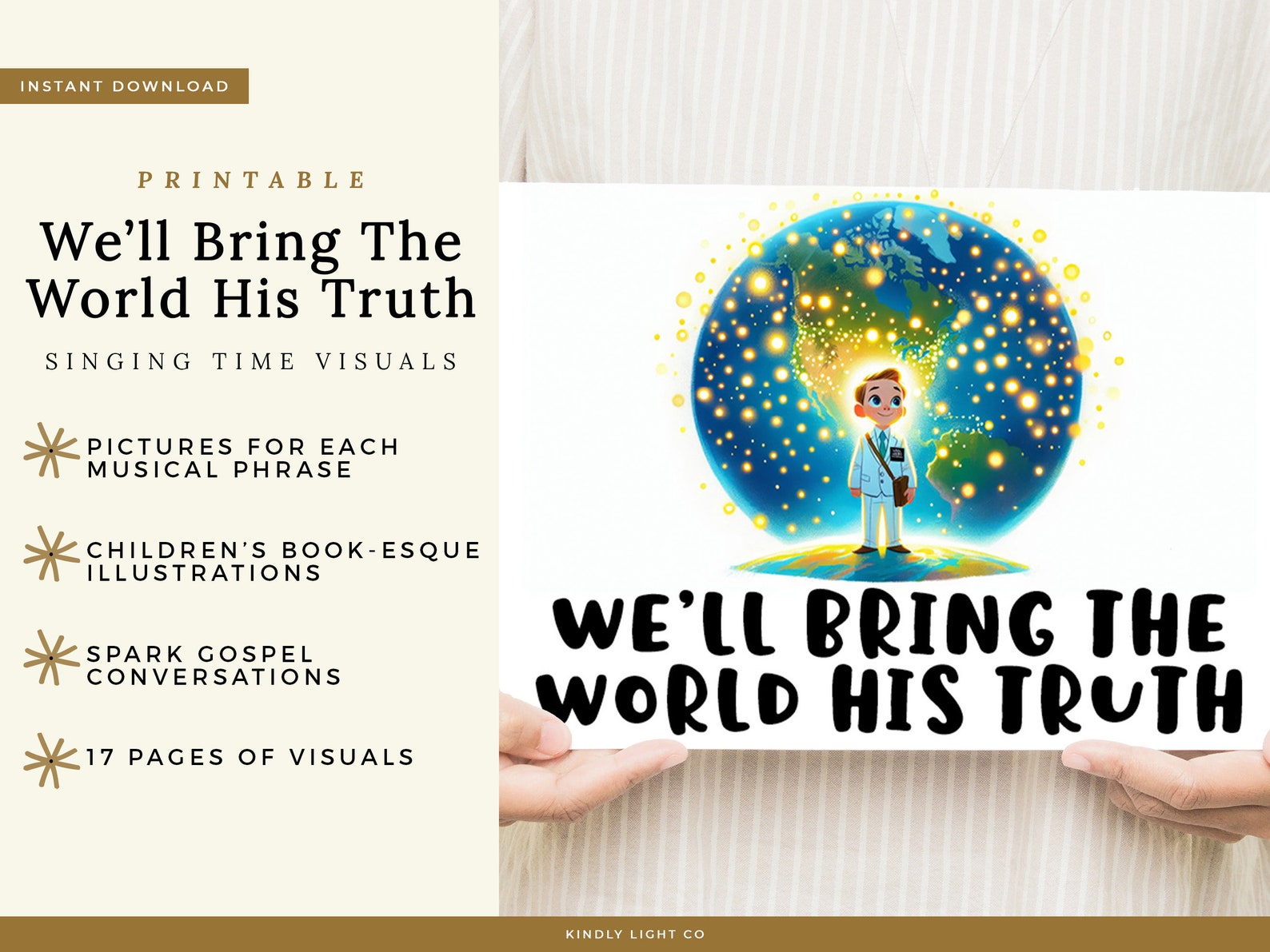 We’ll Bring the World His Truth Primary Singing Time | the Church of ...