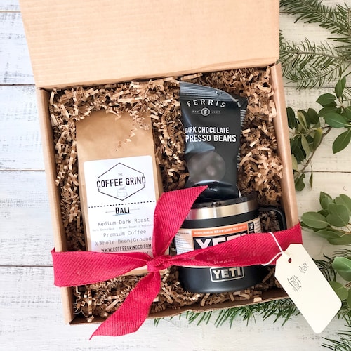 Coffee Gift Box With Yeti Mug Coffee Lovers Gift Set Yeti - Etsy