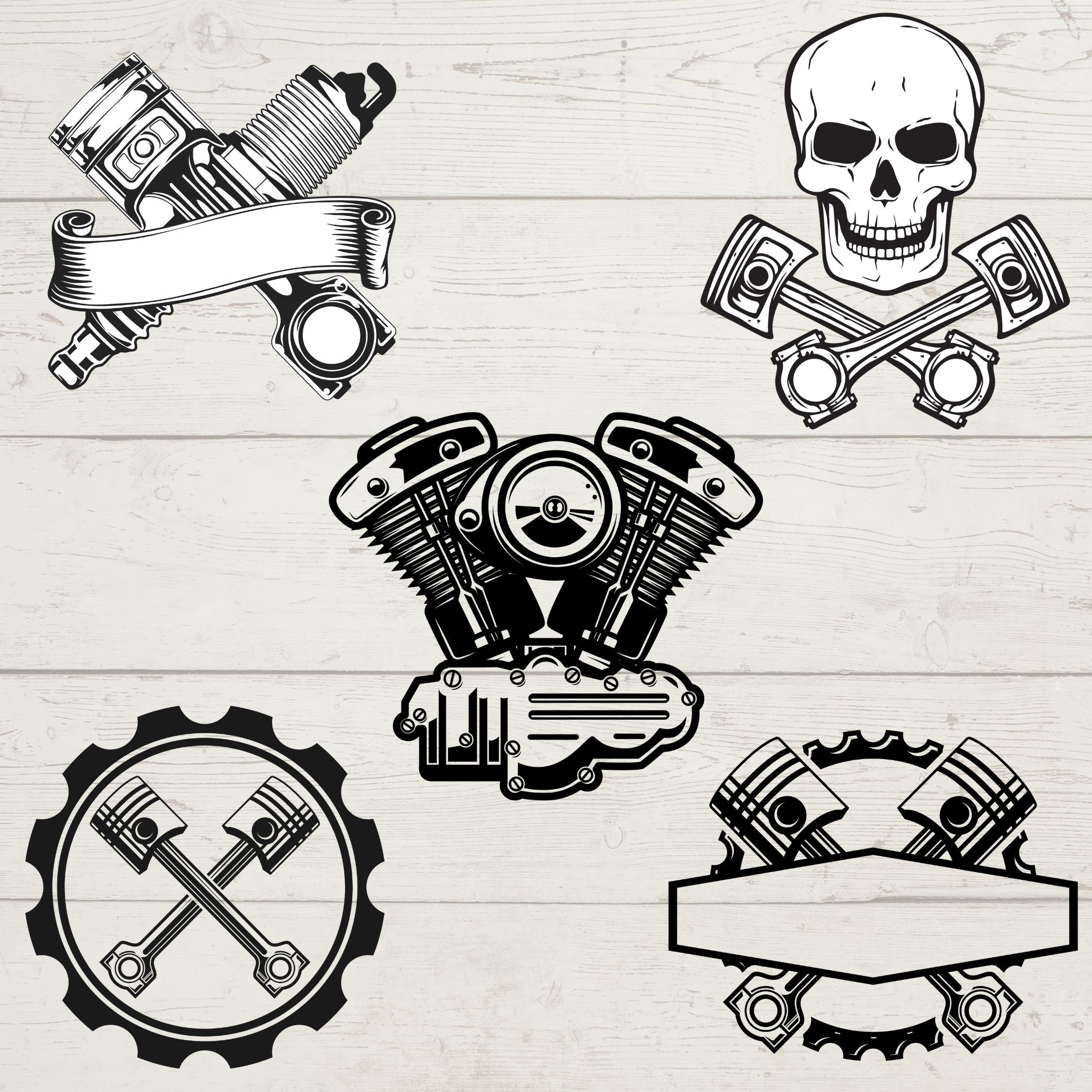 20 Mechanic SVG Mechanic Logo Svg Mechanical Symbols US - Etsy Denmark