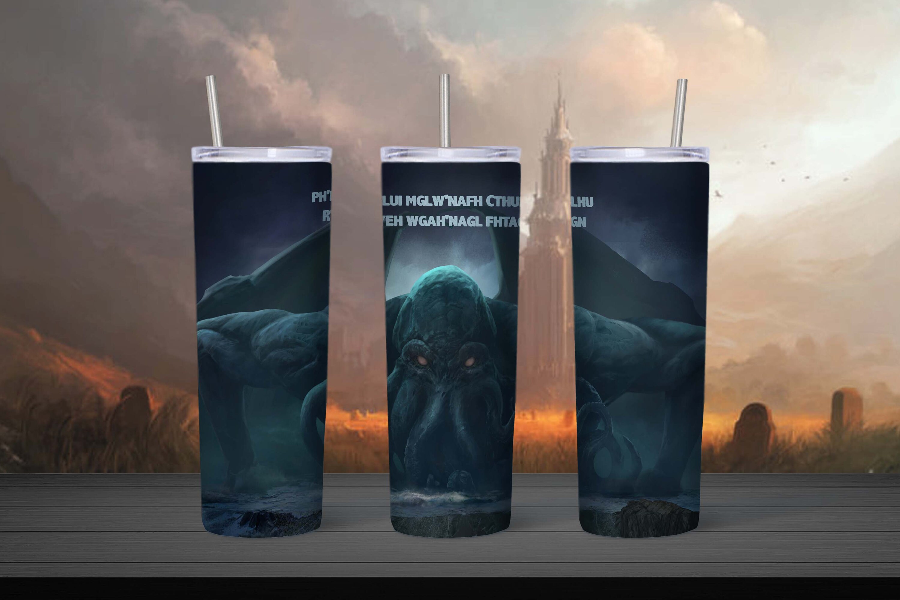 Cthulhu Tumbler Wrap - Etsy