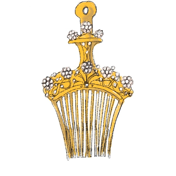 Afro Pick Art - Etsy