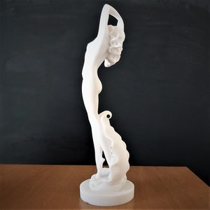 Aphrodite Statue Emerging From Sea 33cm Greek Statue Goddess Aphrodite ...
