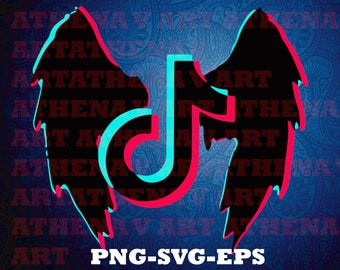 Tik Tok Svg | Etsy