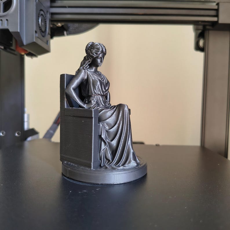 Aphrodite Statue STL File Greek Statue 3D Print Venus Seated - Etsy