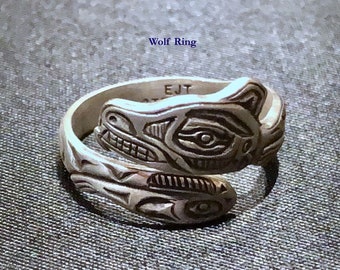 Native American Wolf | Etsy