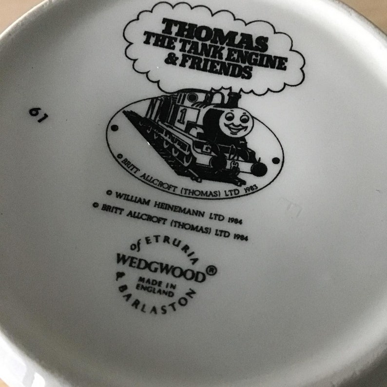 Thomas the Tank Engine Vintage Cup Made by Wedgwood Pottery - Etsy