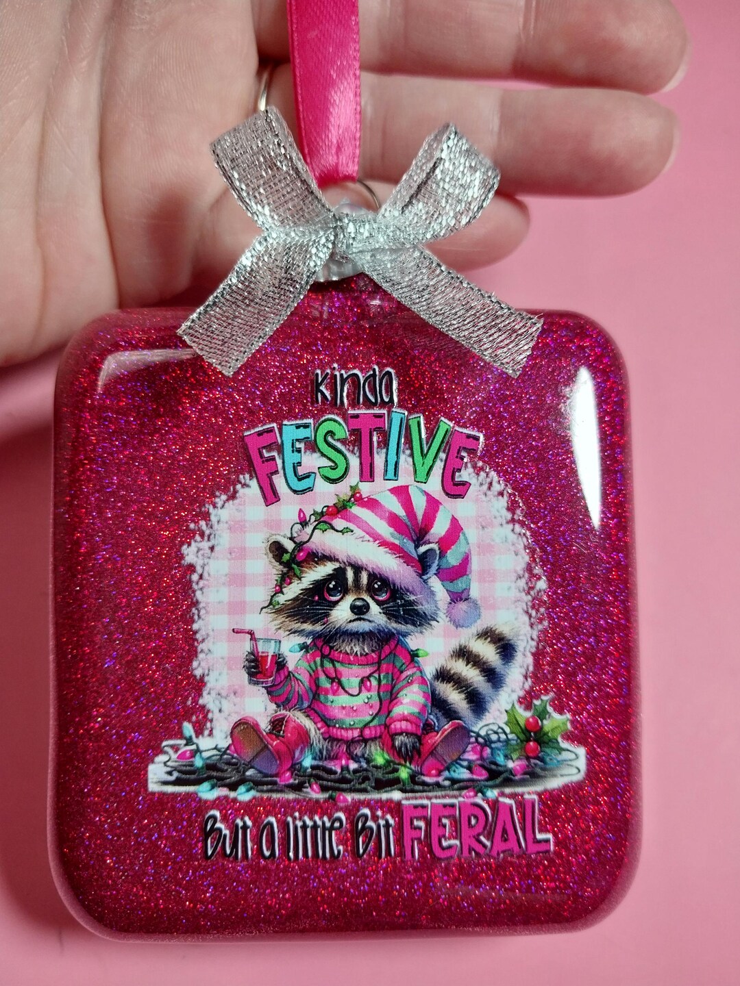 Square Christmas Ornaments - Etsy