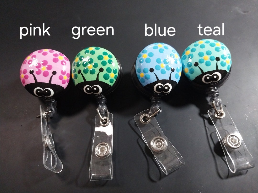 Bug Badge Reels/bug Badge Holders/bug ID Holders - Etsy