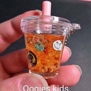 Mini Drink Cup Keychain/bubble Tea Keychain - Etsy