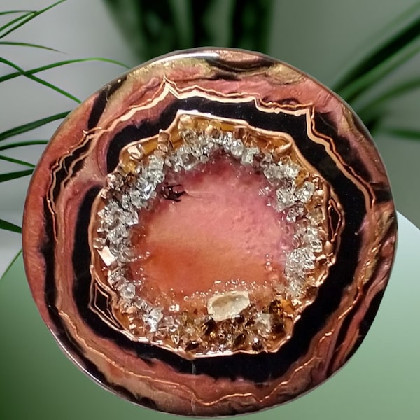 Round Resin Art - Etsy