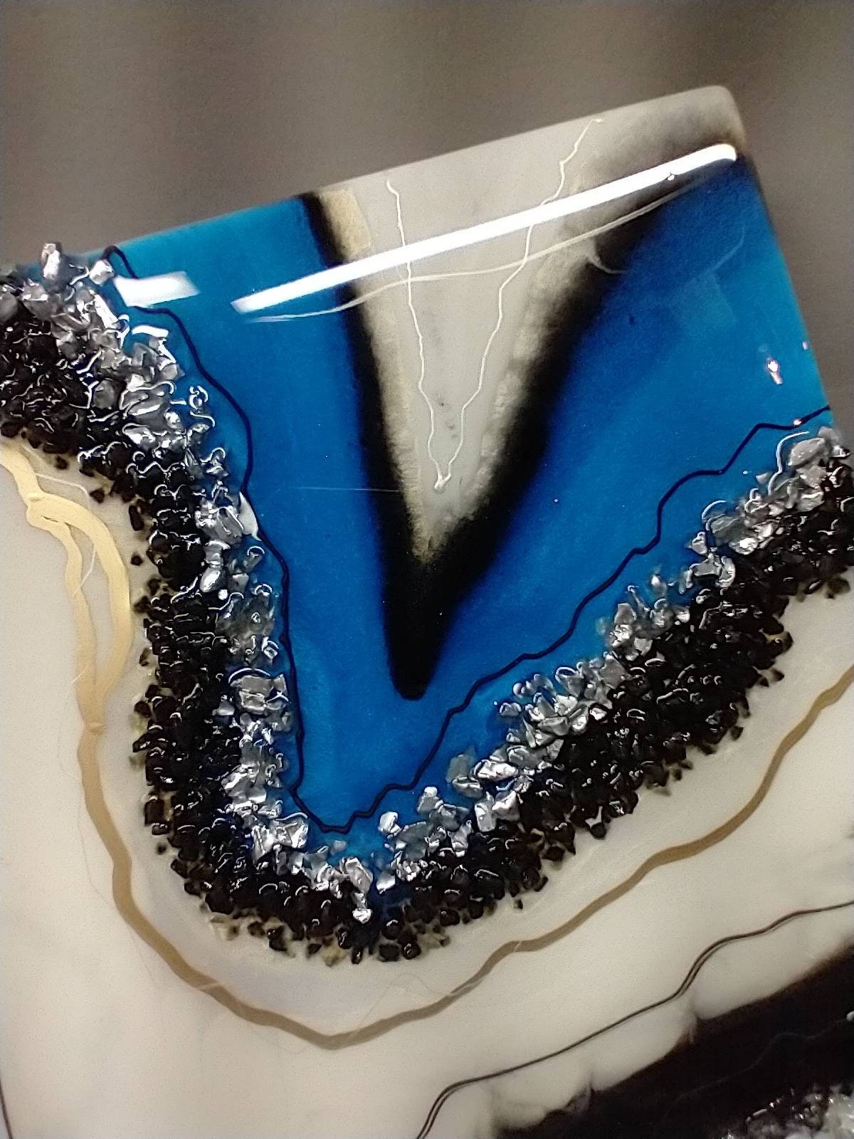 Resin Geode Wall Art-blunile - Etsy