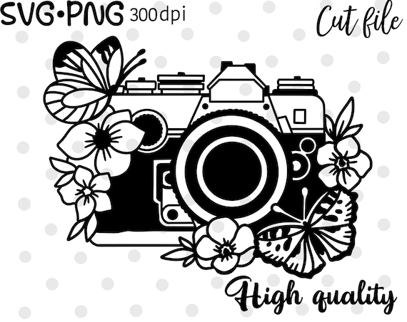 Embellishments Materials Photography SVG camera cut file photographer ...
