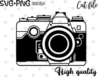 Camera Cut File | Etsy