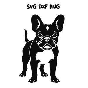 French Bulldog Bundle,logo Vinyl Stencil,frenchie Clipart Print,french ...