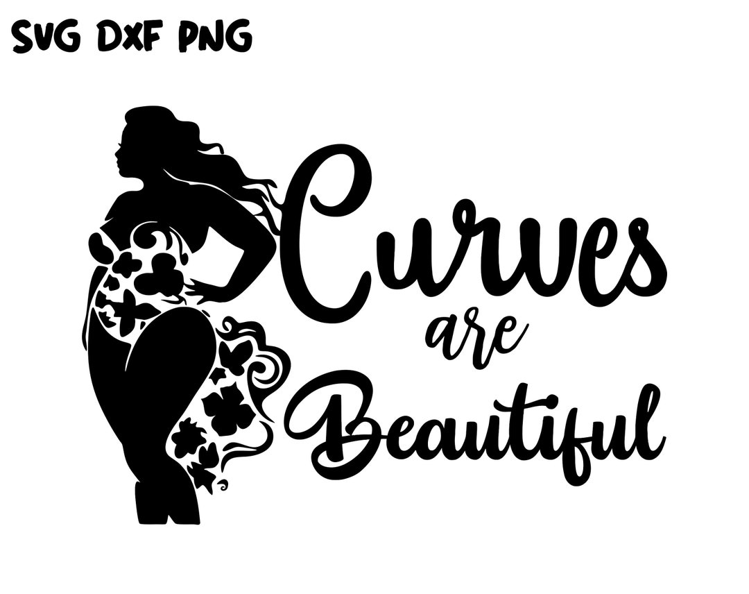Plus-size Queen Design Digital Download SVG PNG DXF Body Positivity ...